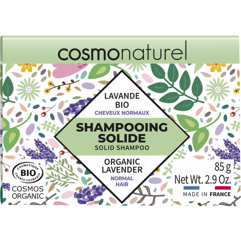 Organic Lavender Normal Hair Solid Shampoo – Cosmo Naturel