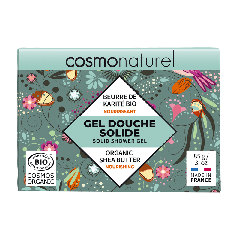 Gel Douche Solide Nourrissant Beurre de Karité BIO – Cosmo Naturel