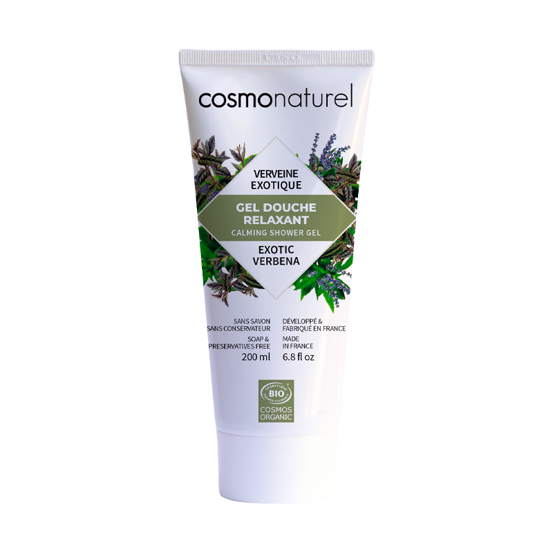 Gel Douche Relaxant BIO Verveine Exotique – Cosmo Naturel